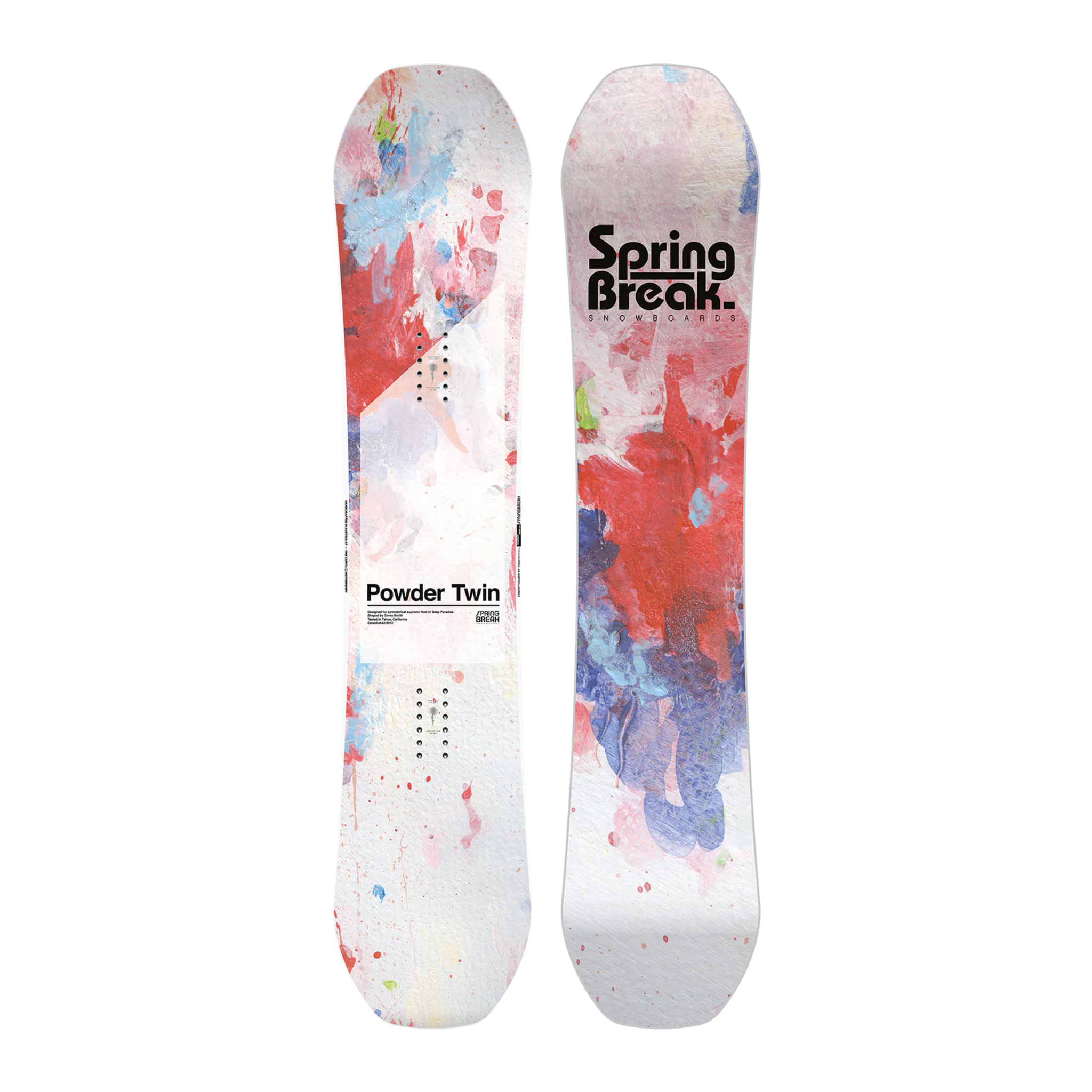 SPRING BREAK - POWDER TWIN SNOWBOARD - 156 25/2026 – Boarderline Skateshop